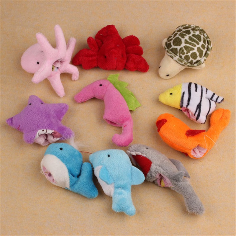 Jual Boneka Jari Ikan Hewan Laut - Set isi 10 pcs - Sea animal ocean ...