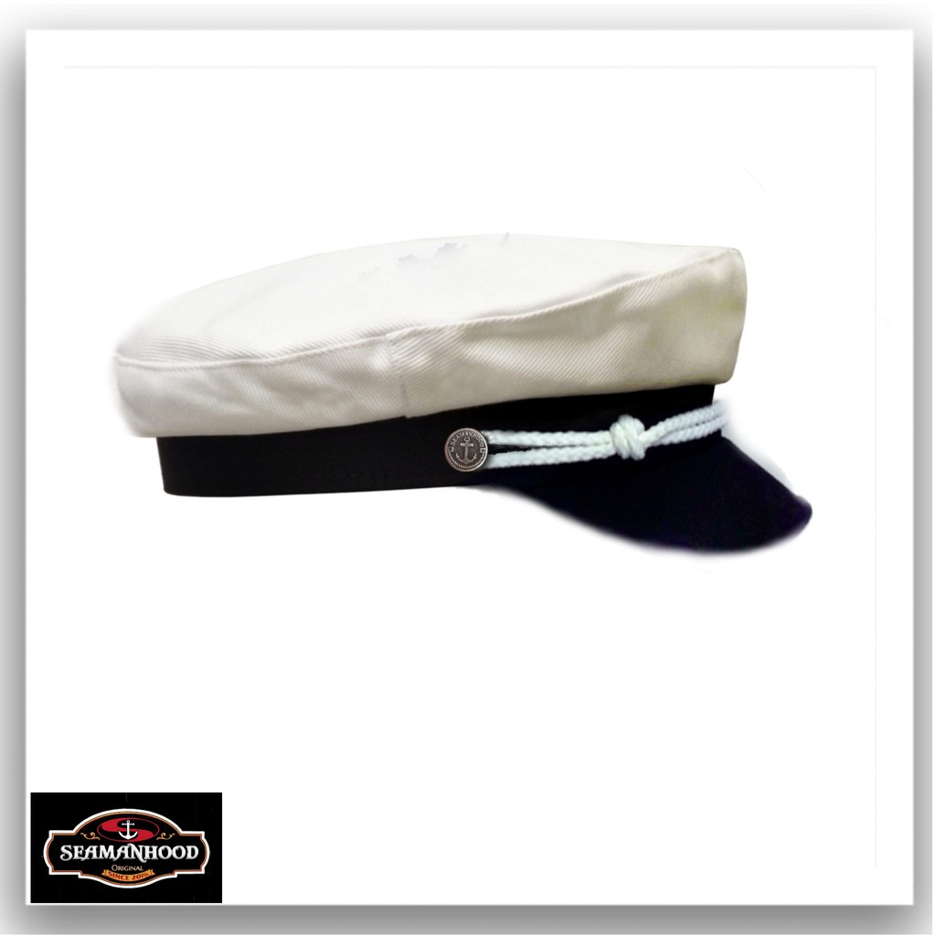 Jual Original Fiddler Hat Topi Fisherman - Topi Kapten Pelaut - Sailor ...