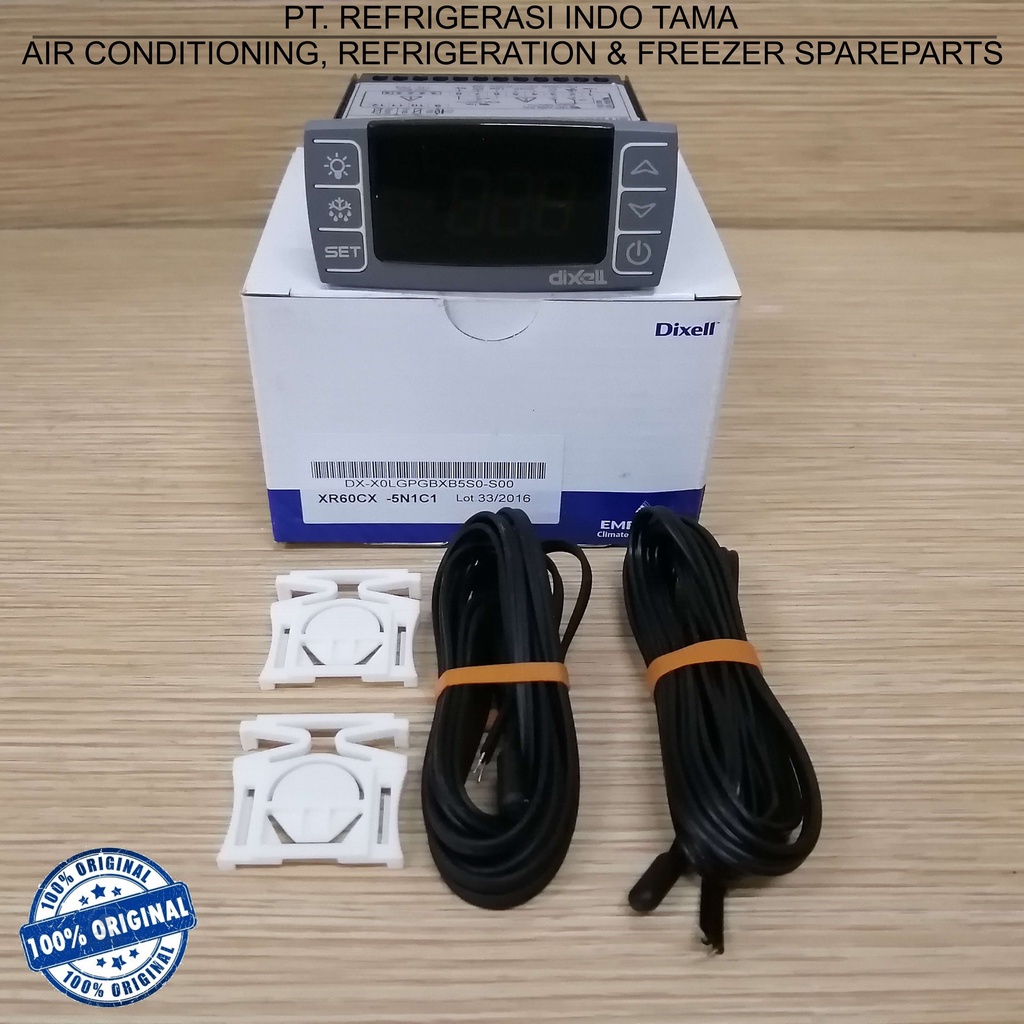 Jual XR60CX 230V + Probe NTC - Digital Thermostat DIXELL -5N1C1 / XR 60 ...
