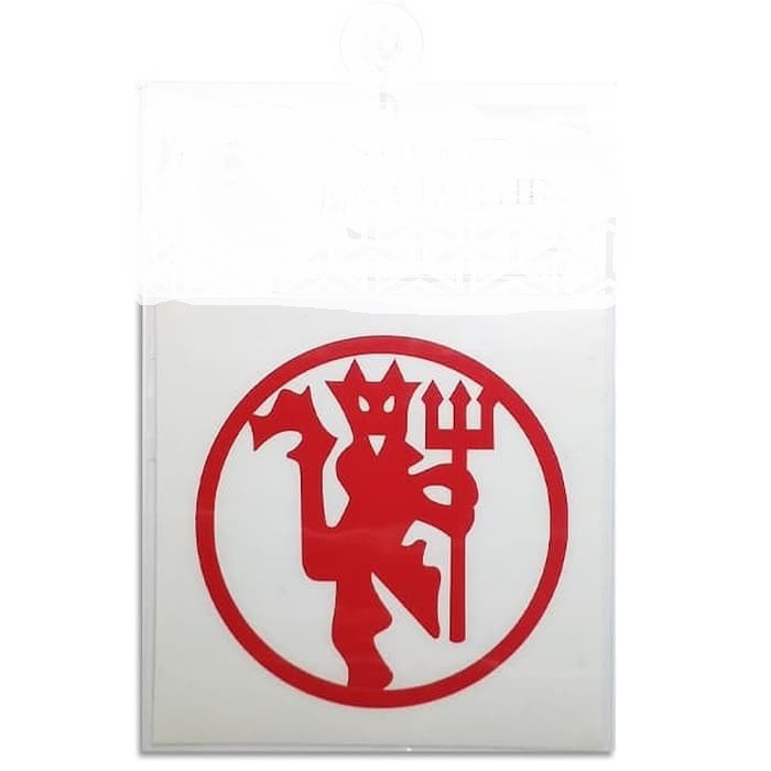 Jual Stiker Red Devil MU Logo Manchester United Cutting Sticker Motor ...