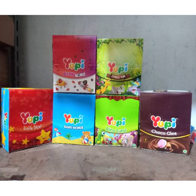 Jual Yupi Box Baby Baer/Choco Glee/Little Star/ Berri Bonz/Jungle Fun ...