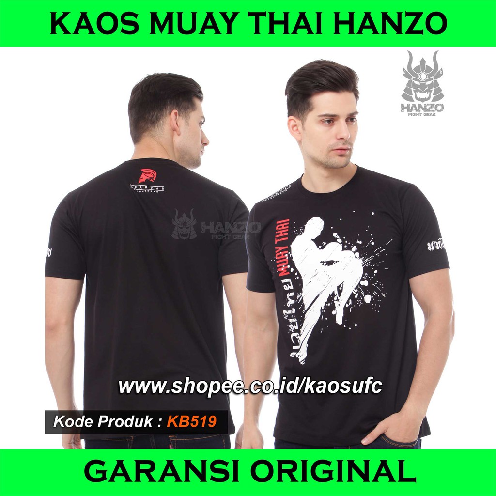Jual KAOS MUAY THAI KICK BOXING FOR GLORY, BAJU MUAYTHAI, TSHIRT MUAY ...