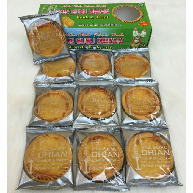 Jual Pie Susu Dhian Rasa Original Kue Snack Kering Oleh oleh Khas Bali ...