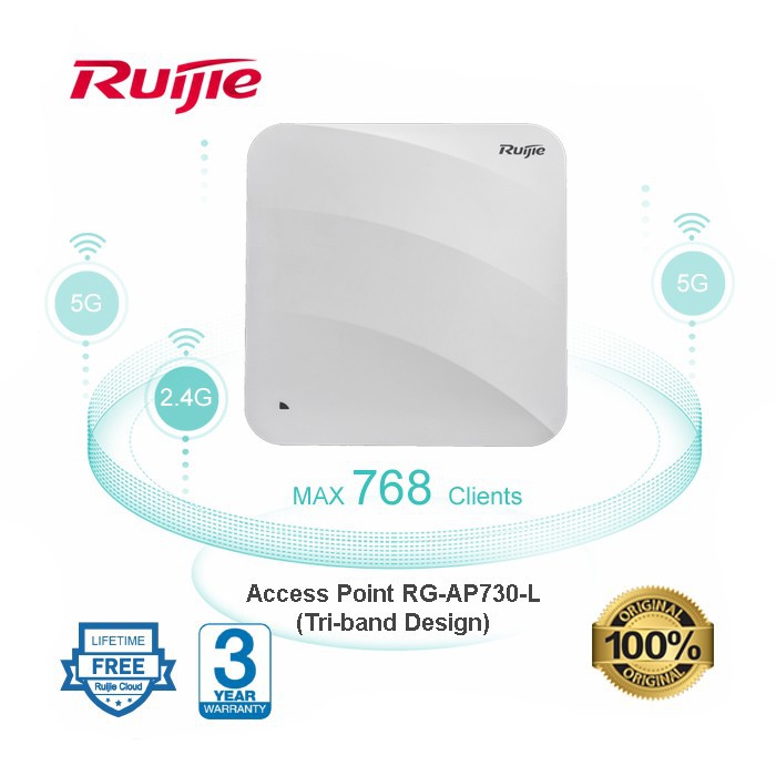 Jual Ruijie RG-AP730-L Wireless Access Point 768 Clients | Shopee Indonesia