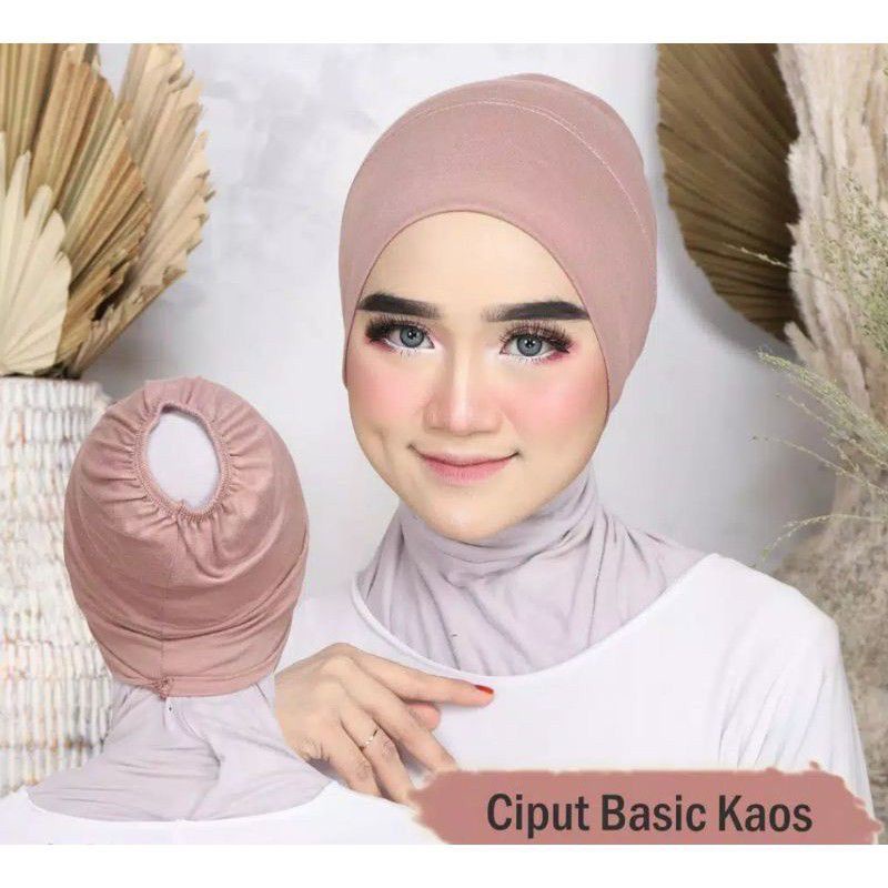 Jual Ciput Kupluk Kaos Bandana Polos | Inner daleman Polos | Daleman ...