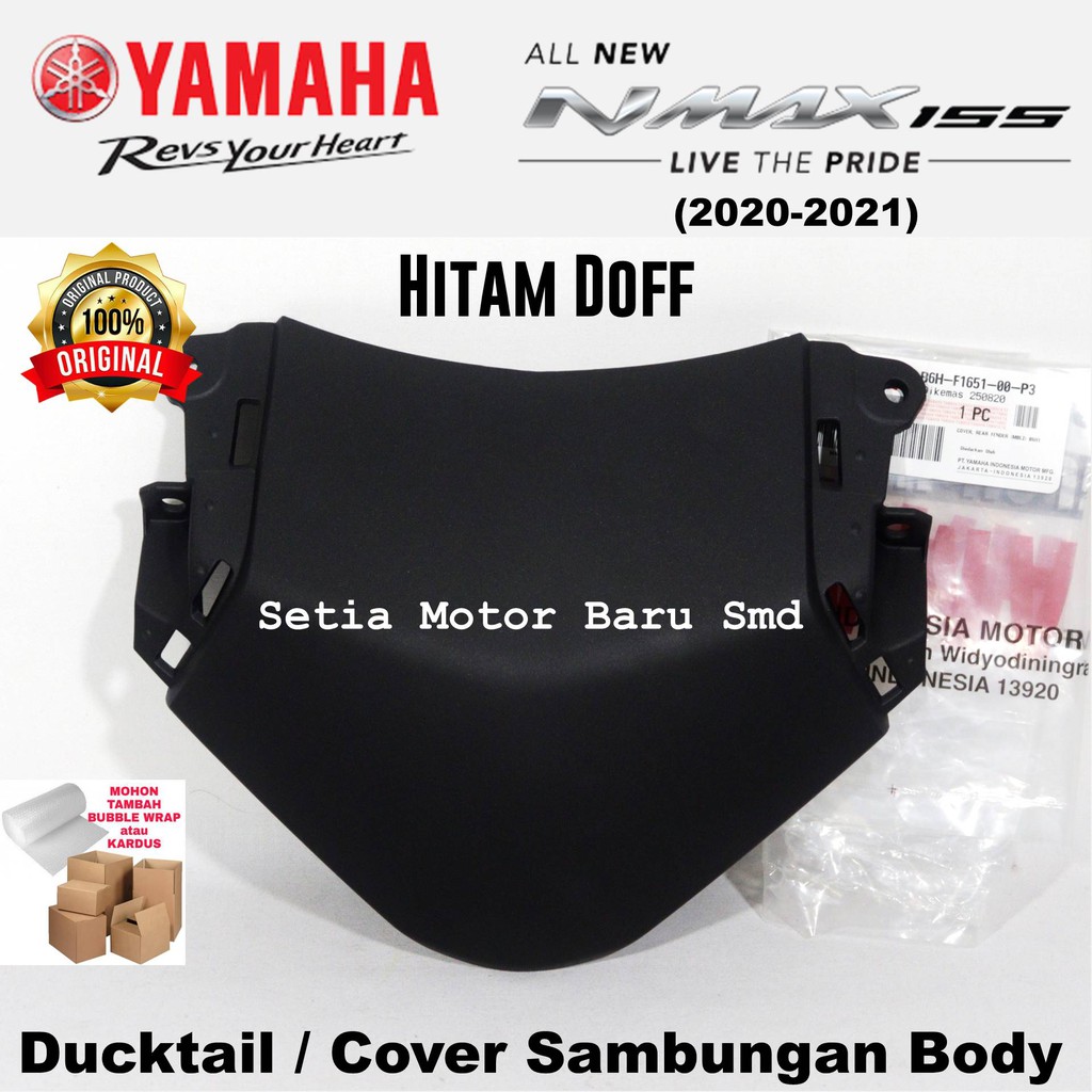 Jual Cover Duck Tail Sambungan Body Lampu Stop Bawah All New Nmax N Max ...