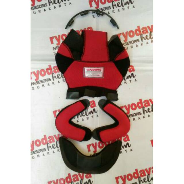 Jual busa custom helm nhk r6 kancing besi | Shopee Indonesia