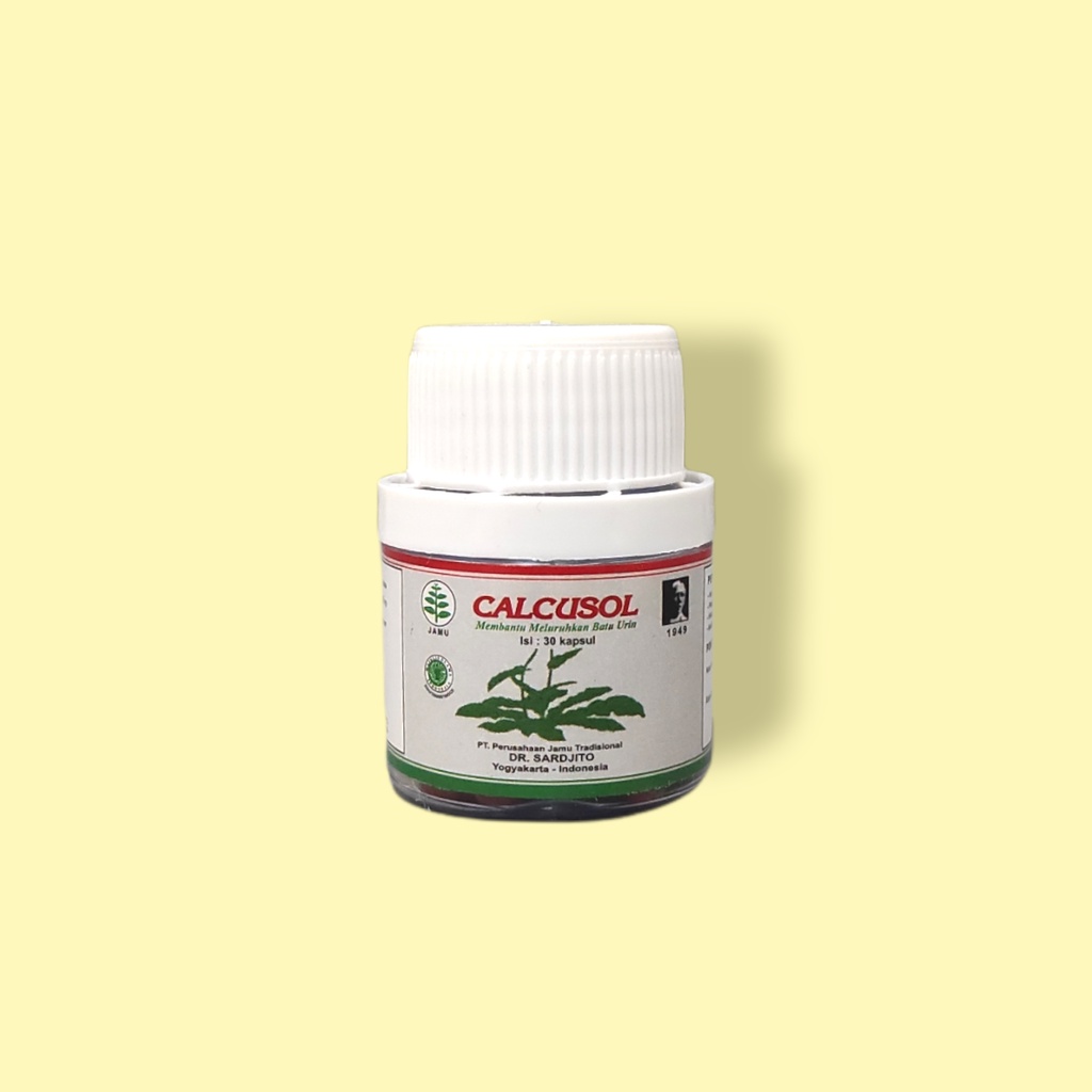 Jual Calcusol - Suplemen Herbal Untuk Mengobati Batu Ginjal, Batu Urin ...