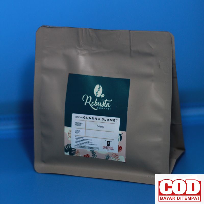 Jual KOPI TUBRUK ROBUSTA 150gram KEMASAN KOPI GUNUNG SLAMET KOPI GILING ...