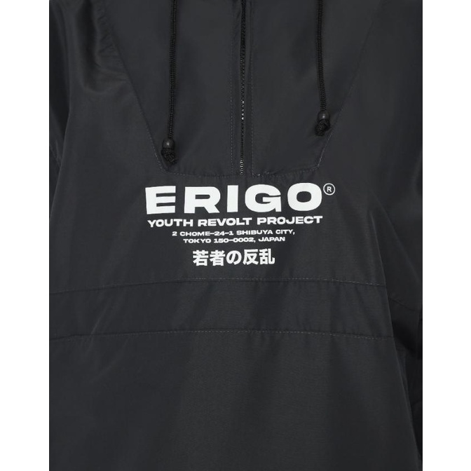 Jual Harga Murah Outerwear Unisex Erigo Pullover Rokuro Taslan Dark ...