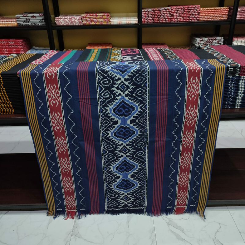Jual Kain Tenun Blanket Tenun Troso Kain Tenun Jepara Tenun Etnik Motif Nusantara | Shopee Indonesia