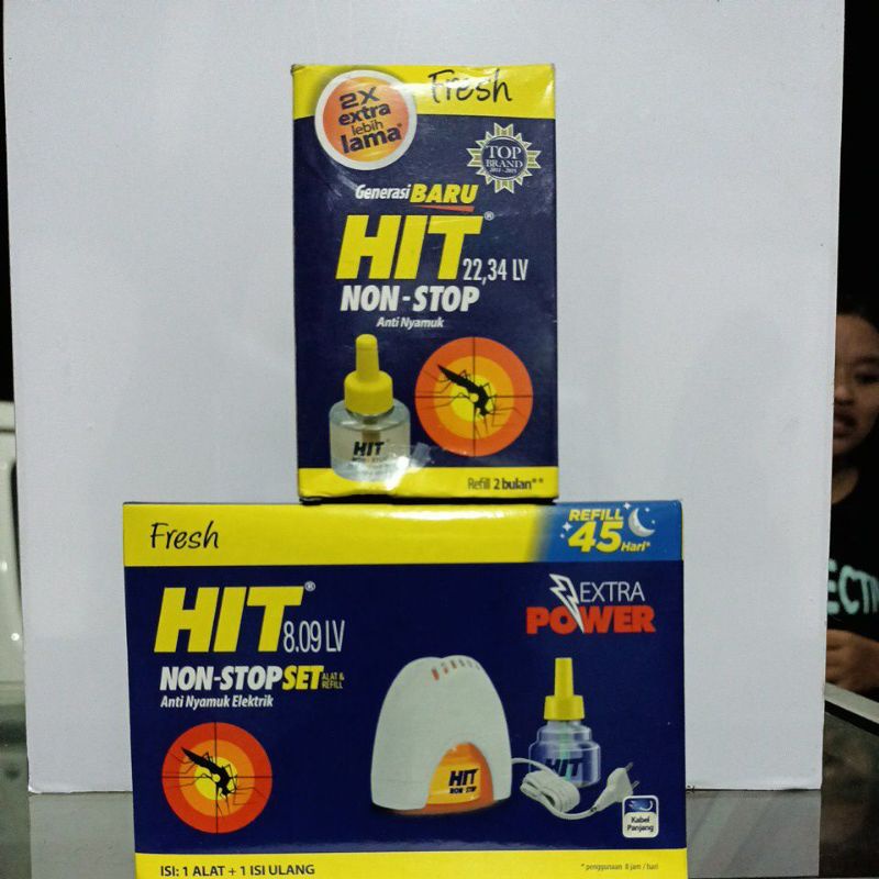 Jual HIT ELECTRIC NON STOP SET ALAT ELEKTRIK PLUS REFFIL(PROMO EXTRA POWER FRESH)anti nyamuk ...