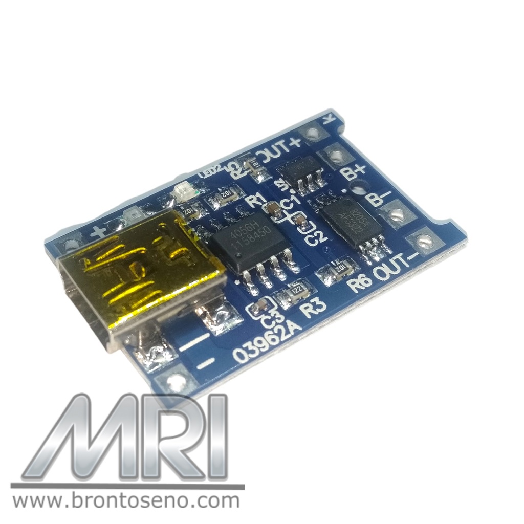 Jual Modul Cas Baterai Lithium 18650 Mini USB TP4056 Protection ...