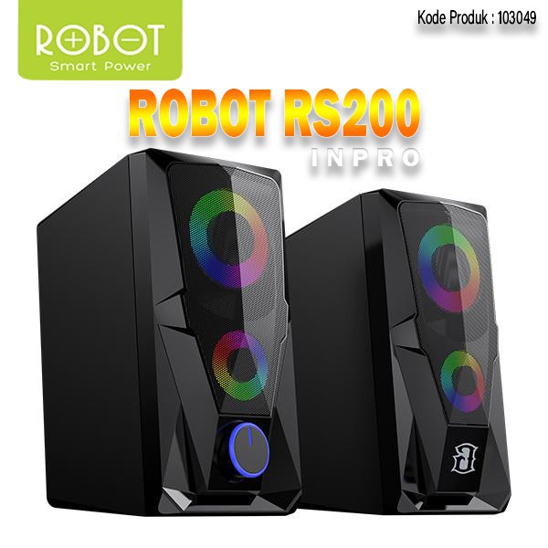 Jual Speaker PC Robot RS200 / Speaker Komputer Multimedia Laptop ...