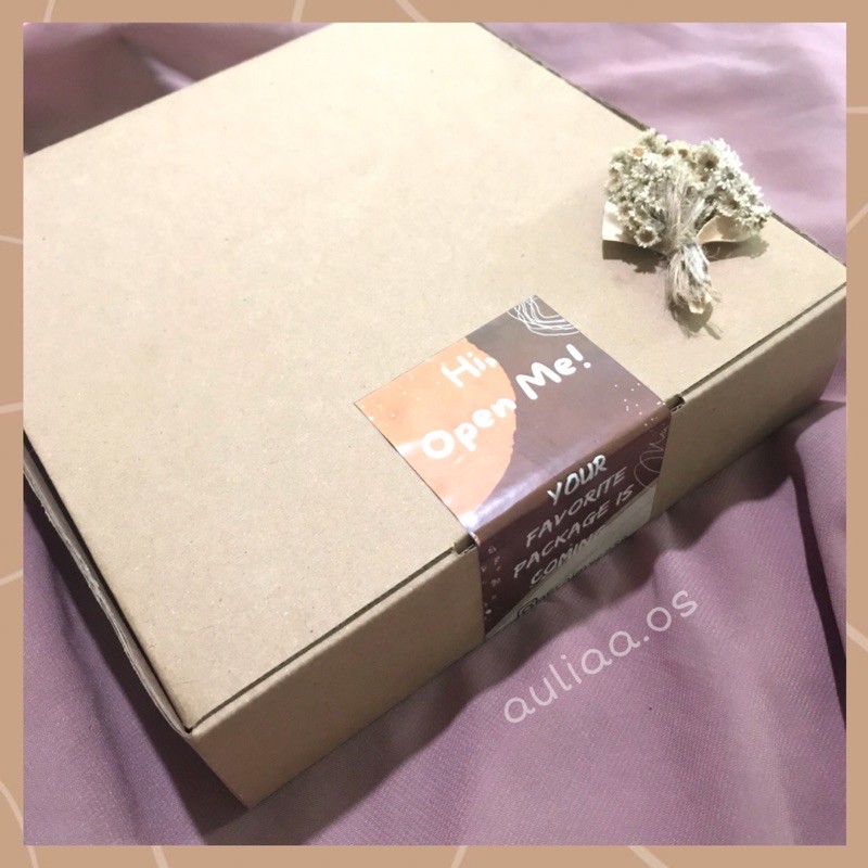 Jual STIKER SEGEL BOX FREE CUSTOM/DESAIN | Shopee Indonesia