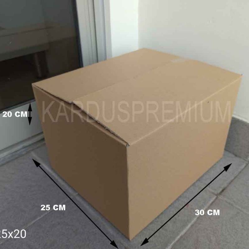 Jual kardus box packing 30x25x20cm | Shopee Indonesia