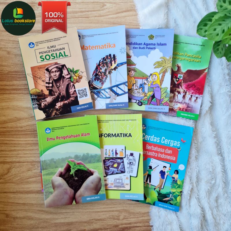 Jual Seri Buku Siswa SMA/SMK Kelas 10 - Kurikulum Merdeka Kemdikbud ...