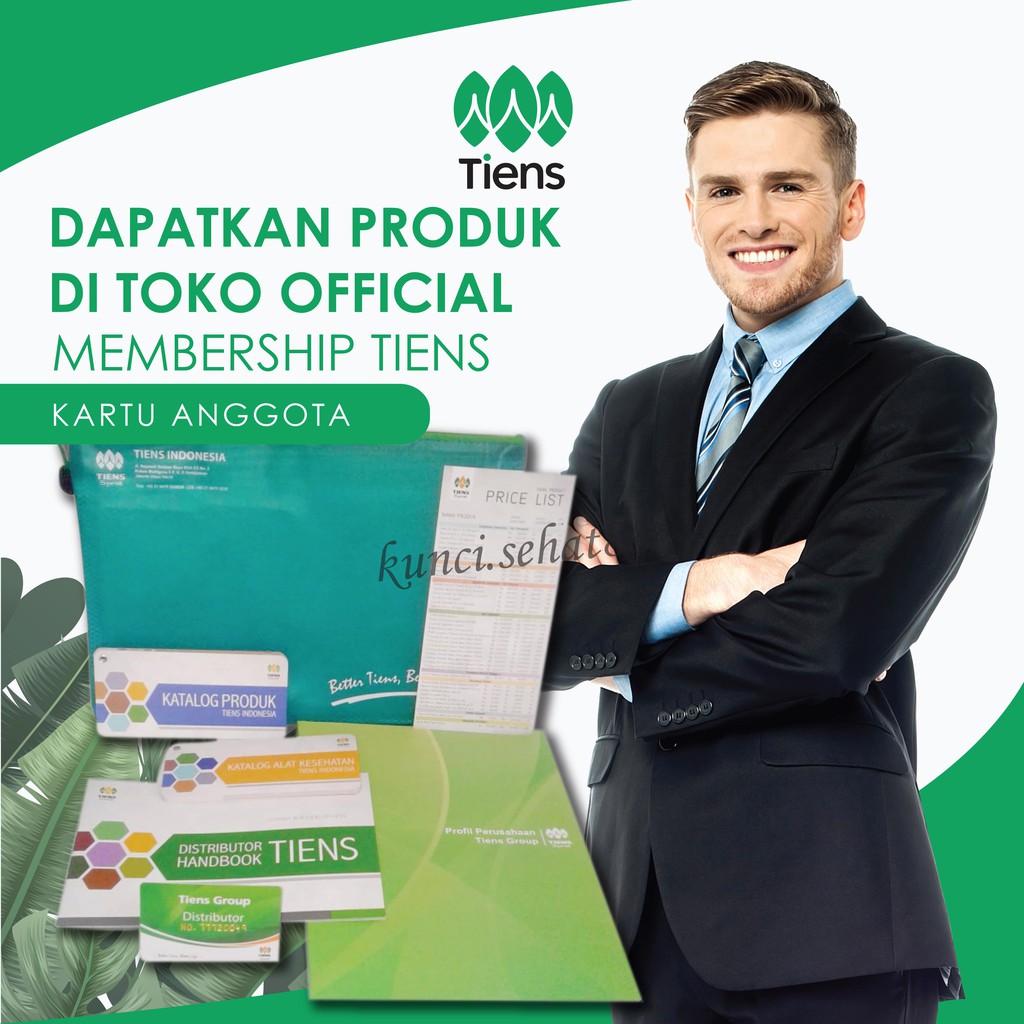 Jual Membership Tiens Tianshi Indonesia / Kartu Anggota Distributor ...