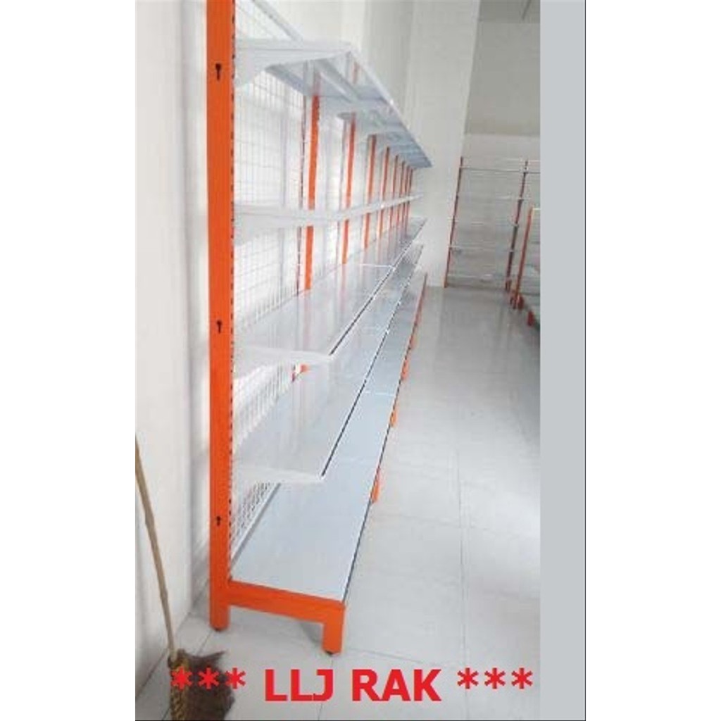 Jual Rak Supermarket Rak Minimarket Rak Toko Rak besi jenis rak Singl ...