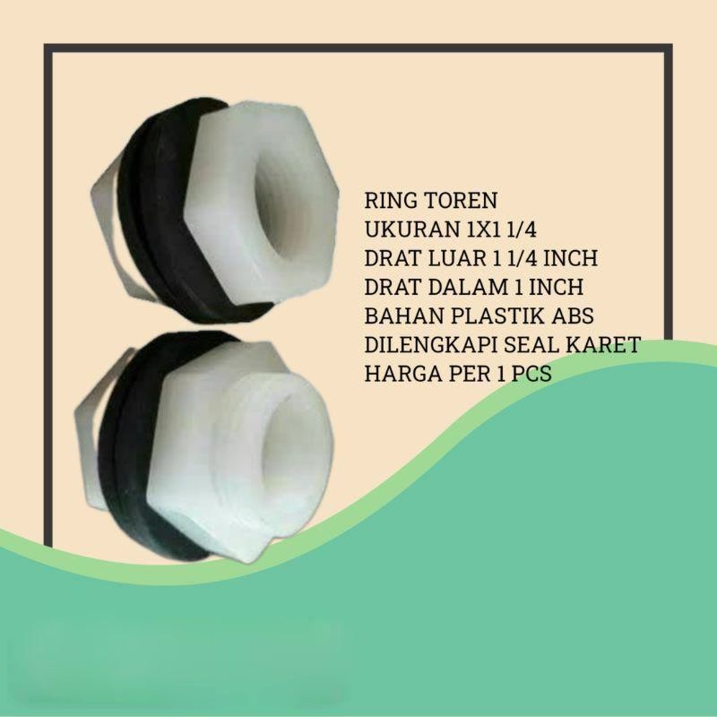 Jual VLOK RING MUR DRAT RING TOREN TANDON TANGKI 1 X 1 1/4 INCH ...