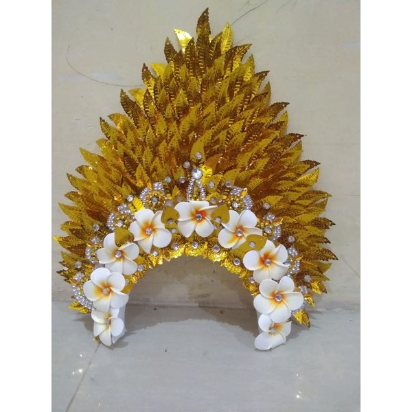 Jual MAHKOTA TARI BUNGA BALI/mahkota Bali/mahkota tari adat/mahkota ...