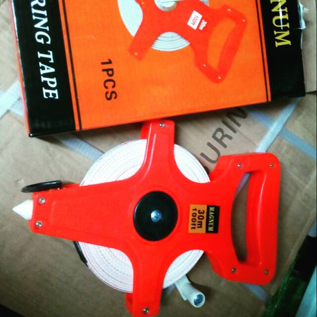 Jual Meteran Tancap/ Meteran ukur Tanah 30M/Meteran Tancap Ukur ...