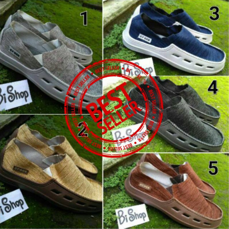 Jual Sepatu Crocs Pria Wanita Sepatu Rajut Eva Sepatu Sepatu Slip on ...