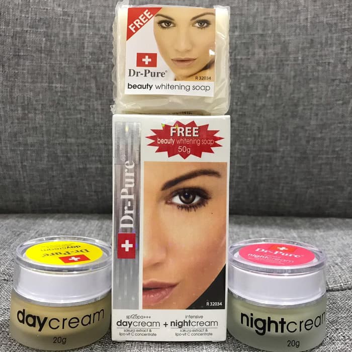 Jual DR-PURE CREAM SET ORIGINAL BPOM - PAKET DR PURE ASLI | Shopee ...
