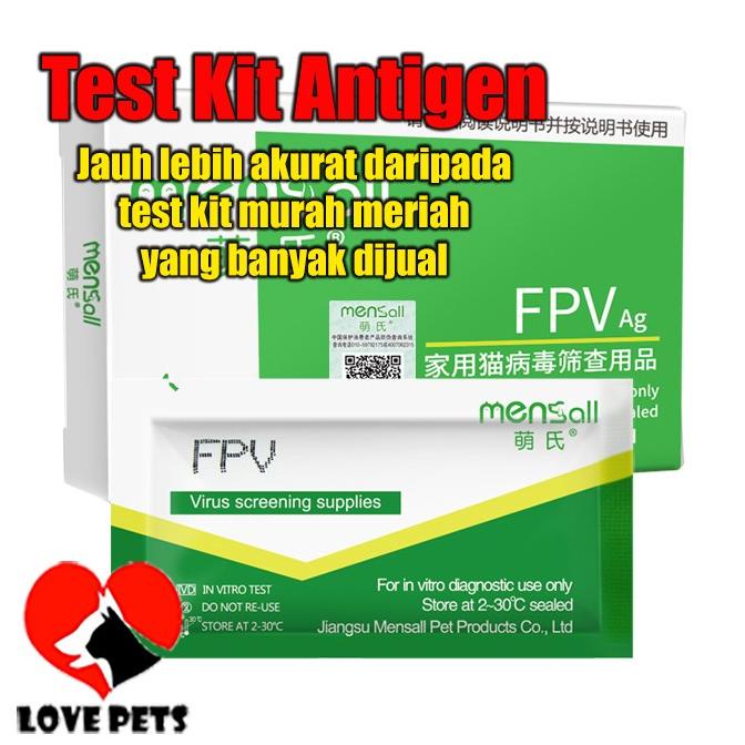 Jual Test Kit Alat Uji Deteksi Panleu Kucing Feline Panleukopenia Virus ...