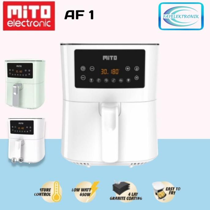 Jual MITO AIR FRYER AF1 4L LOW WATT / DIGITAL AIR FRYER / DIGIFRY AF1 ...