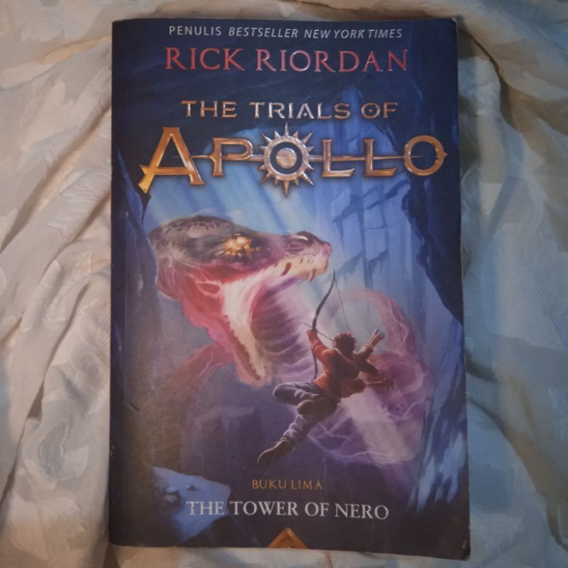 Jual tower of nero by Rick Riordan preloved | Shopee Indonesia