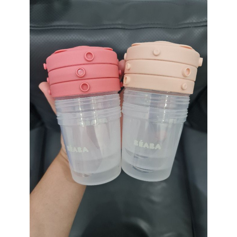 Jual Beaba Food Container MPAsi clip portions set 200ml | Shopee Indonesia