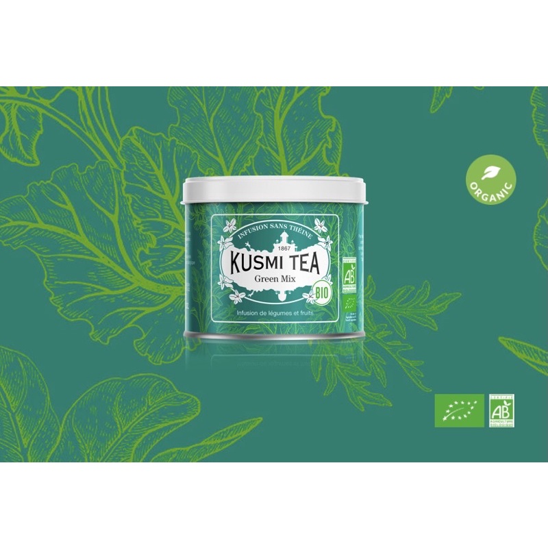 Jual Kusmi Green Mix 100 g (Organic Herbal Tea) | Shopee Indonesia