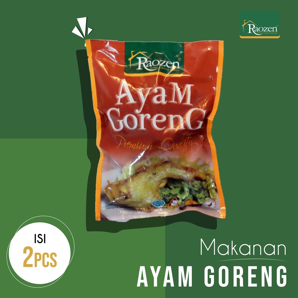 Jual Raozen Ayam Goreng Ungkep - Masakan Daging Ayam Jantan Siap Saji ...