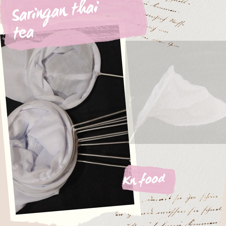 Jual Saringan Kain - Saringan Thai Tea/Green Tea/Kopi - Sarigan Kain ...