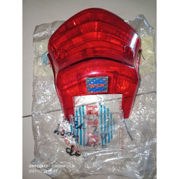 Jual mika stoplamp lampu belakang satria hiu satria boing non original ...