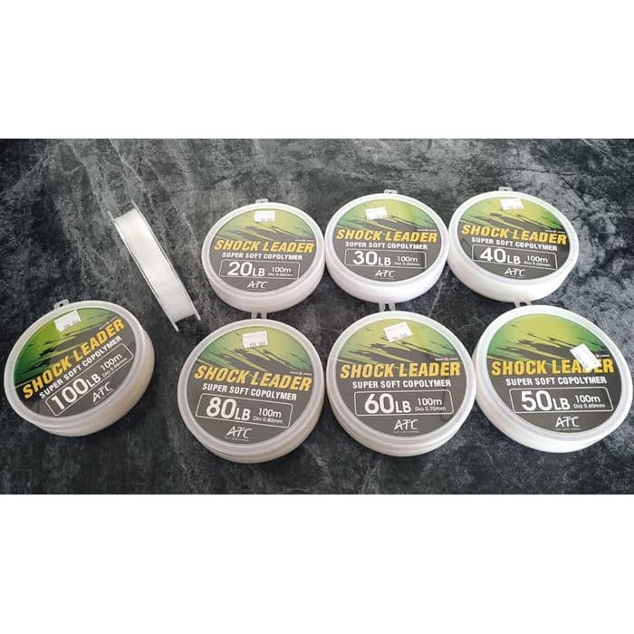 Jual ATC Shock Leader 100M - Super Soft Copolymer (Made In Japan ...