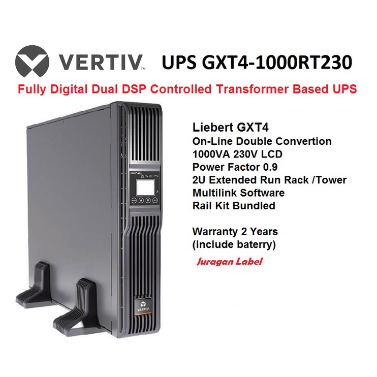 Jual UPS GXT3000-MTPlusC230 VERTIV Liebert GXT3000MT+ CX Stabilizer EMERSON | Shopee Indonesia