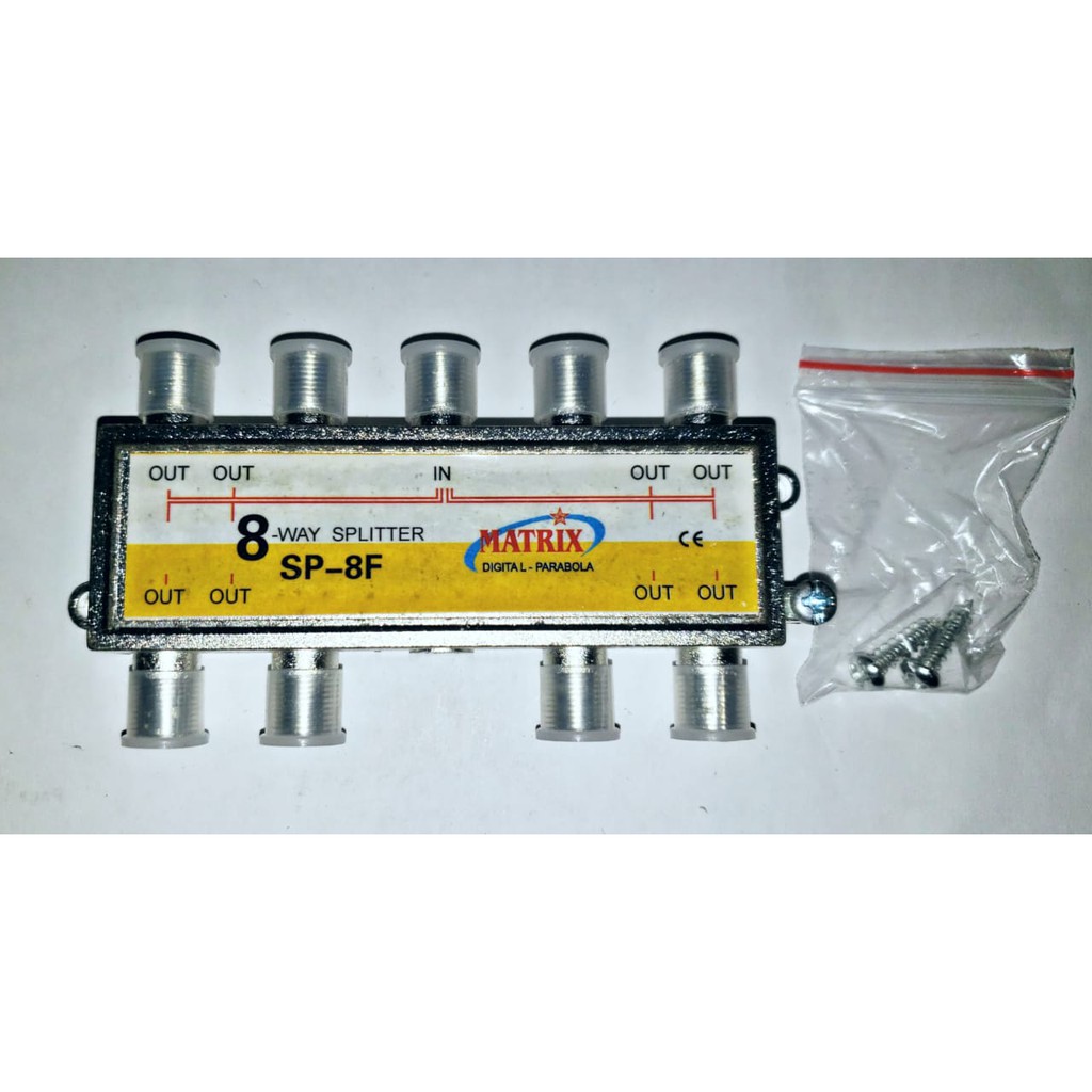 Jual Splitter 8 Way Matrix SP-8F | Shopee Indonesia