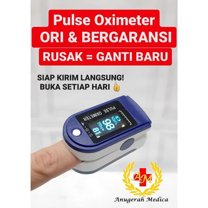 Jual Alat Diagnosa / Pulse Oxymeter (Alat Ukur Kadar Oksigen / Alat ...