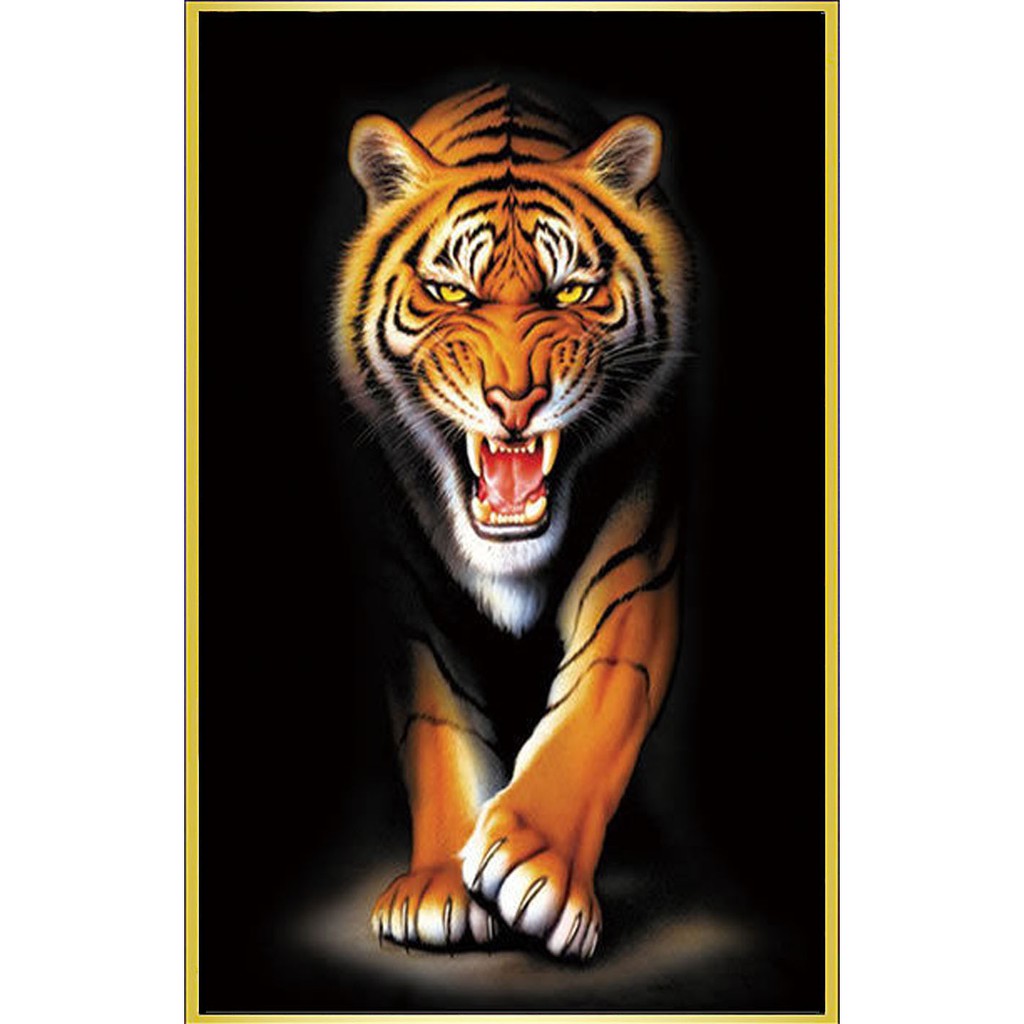 Jual Poster Harimau Raja Hutan Uk 32 x 48 cm | Shopee Indonesia