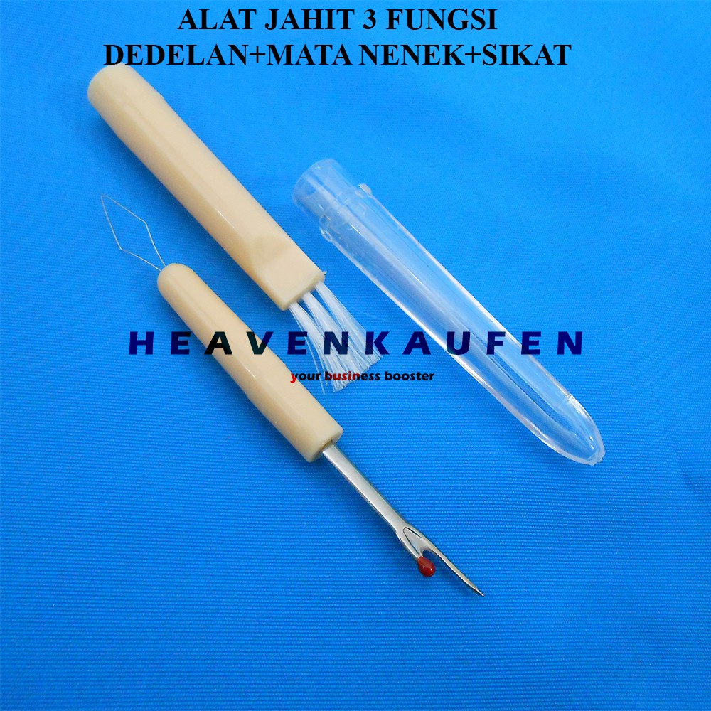 Jual Alat Bantu Jahit 3 Fungsi Dedelan/Pendedel Benang Mata Nenek Dan ...