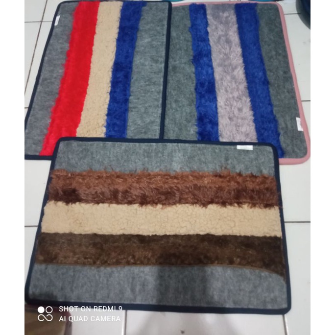 Jual Keset Bulu Motif Garis-Garis | Shopee Indonesia