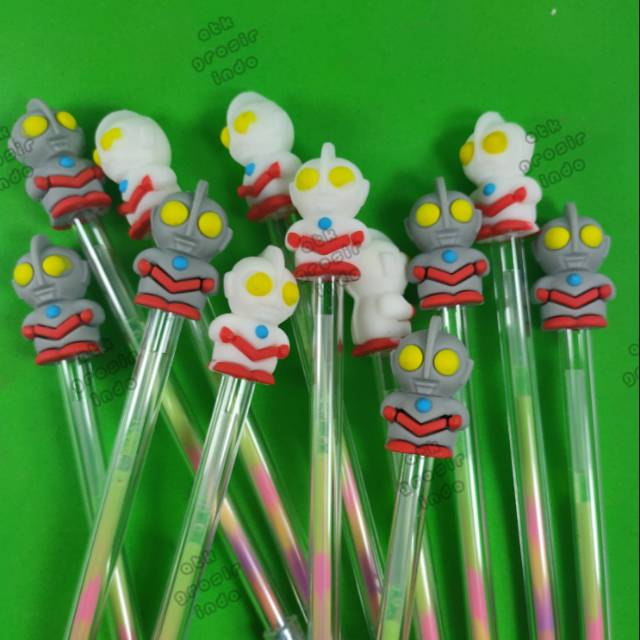 Jual Pulpen pen pelangi Ultraman - Pen warna warni karakter Ultraman ...