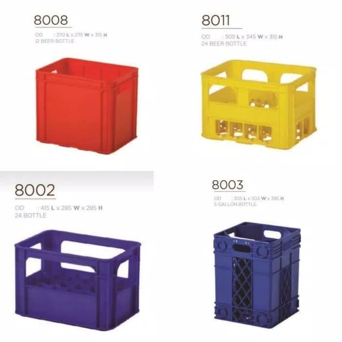 Jual Botol | Krat Plastik Botol Kerat Galon Krat Plastik Susun | Shopee ...