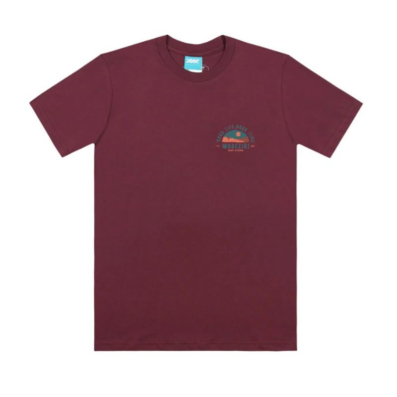Jual Wadezig T Shirt THE DUNE MAROON | Shopee Indonesia