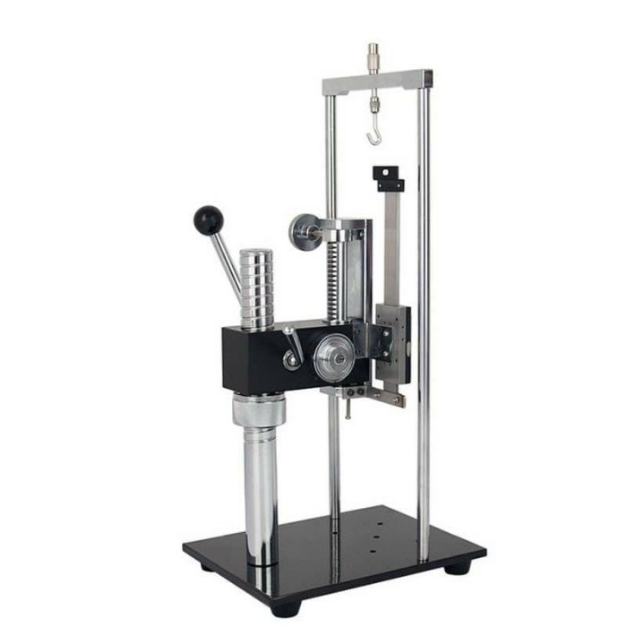 Jual ALX-S Manual Spiral Test Stand Push Pull Force Gauge Test 500N ...