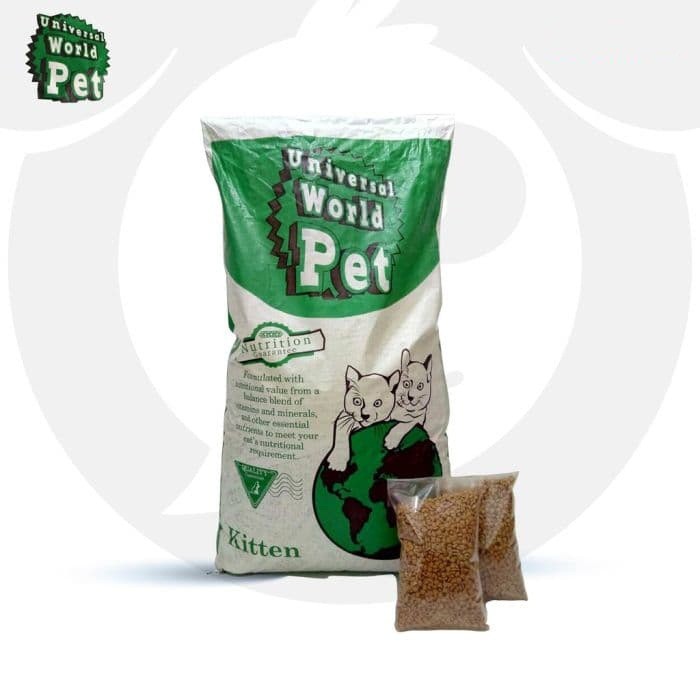 Jual Universal Kitten 1 kg Repack World Pet Makanan Kucing Kering Dry ...