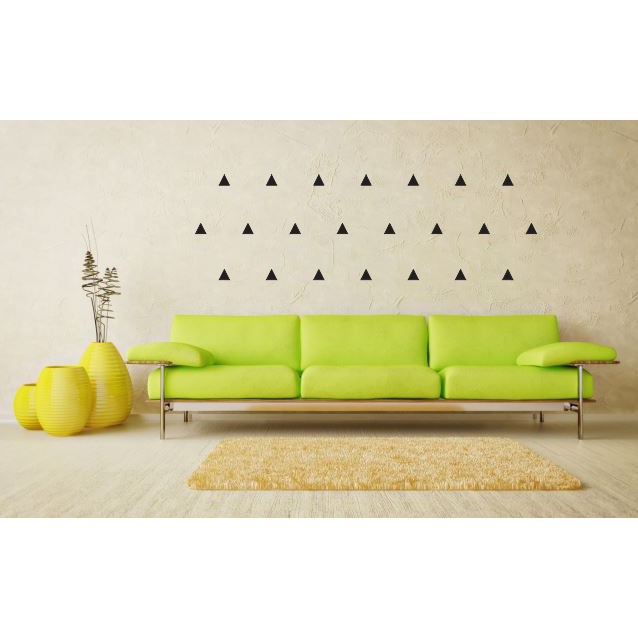 Jual Wall Sticker Segitiga Cutting Stiker Dekorasi Dinding Rumah Kamar ...