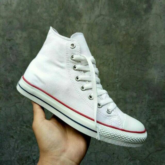 Jual SEPATU CONVERS CLASSIC TINGGI RAINBOW PUTIH | MADE IN VIETNAM ...